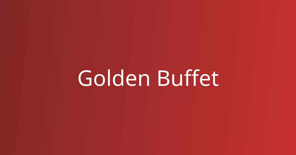 Order Authentic Chinese Online | Golden Buffet - Pickup Available